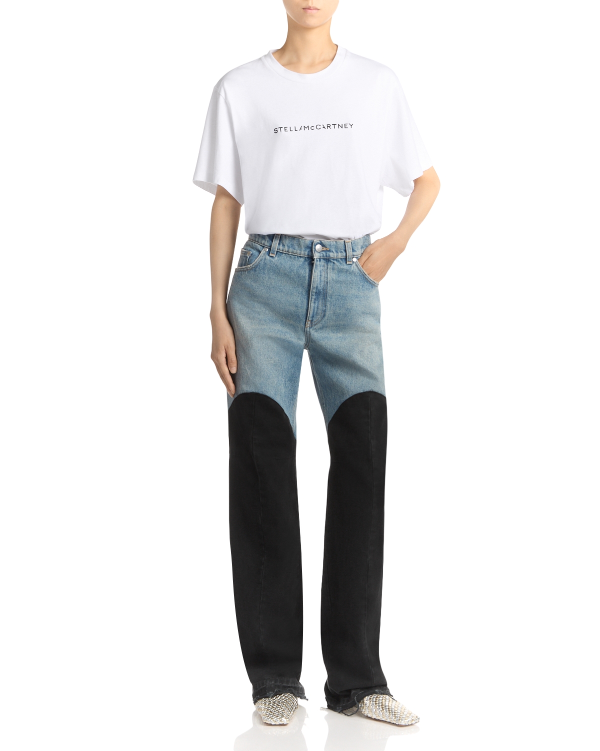 STELLA MCCARTNEY Patchwork Jeans